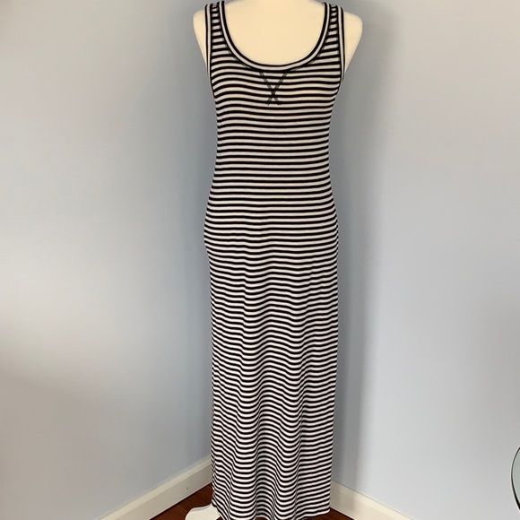 LOFT | Dresses | Euc Loft Stripe Maxi Dress | Poshmark